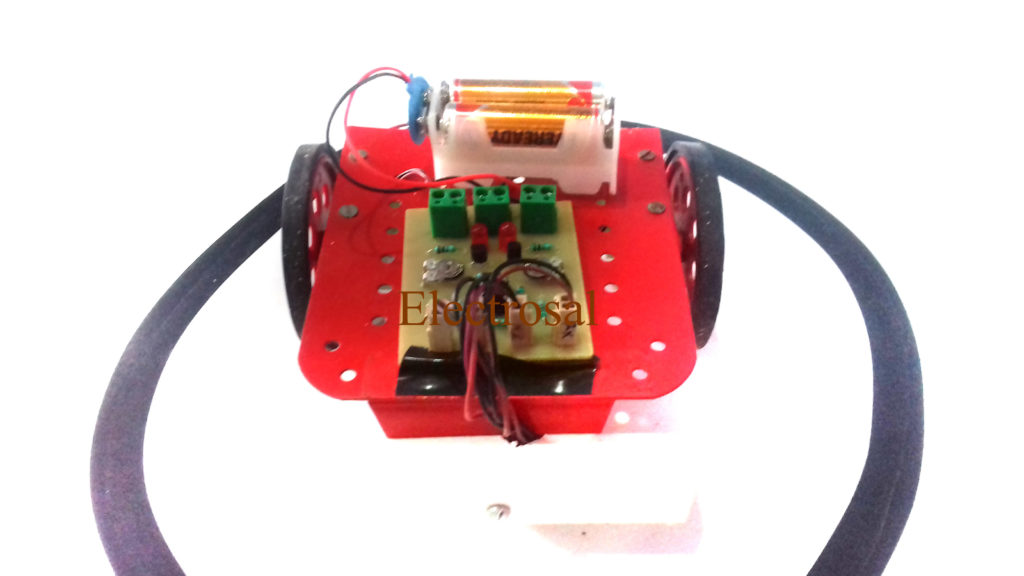 LINE FOLLOWING ROBOTIC VEHICLE - Electrosal