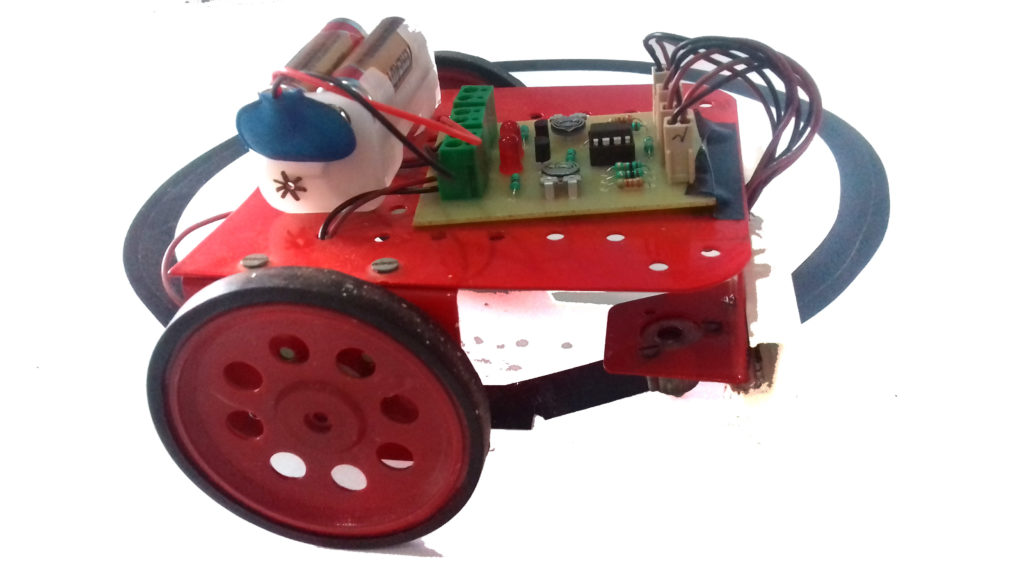 LINE FOLLOWING ROBOTIC VEHICLE - Electrosal