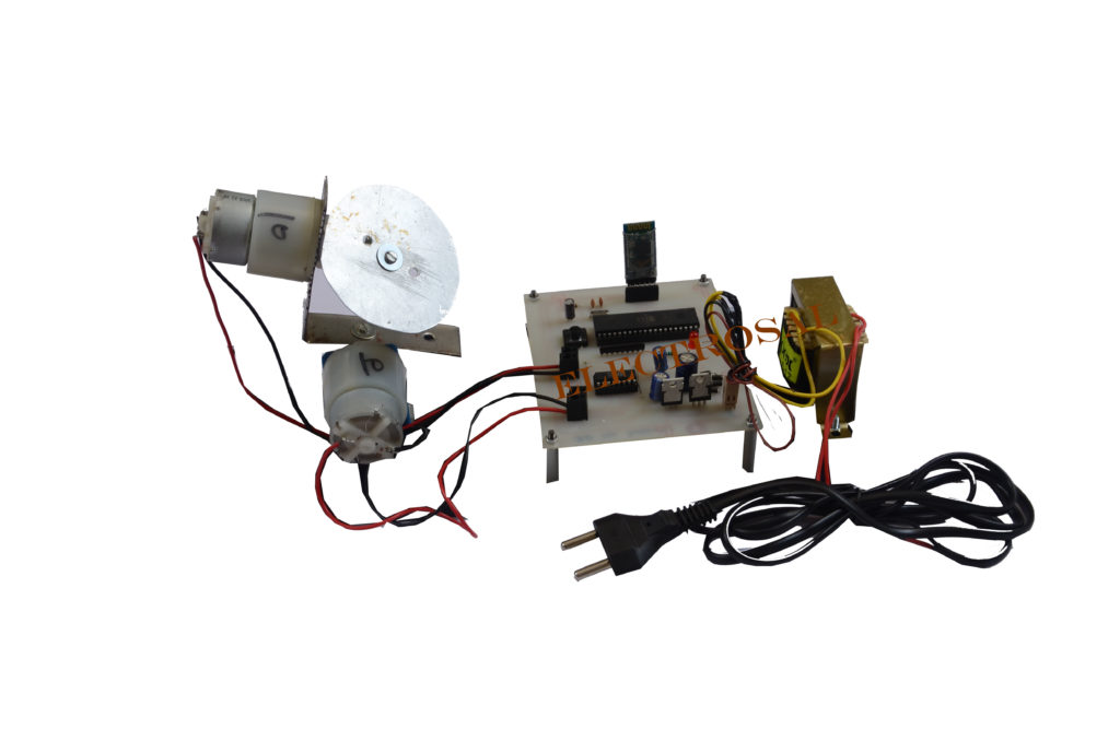 DISH POSITIONING CONTROL BY ANDROID PHONE - Electrosal