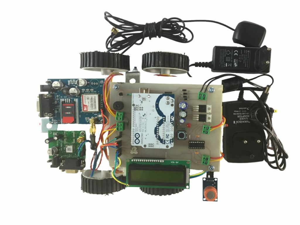 AUTOMATED ALCOHOL DETECTION AND ACCIDENT DETECTION VEHICLE - Electrosal