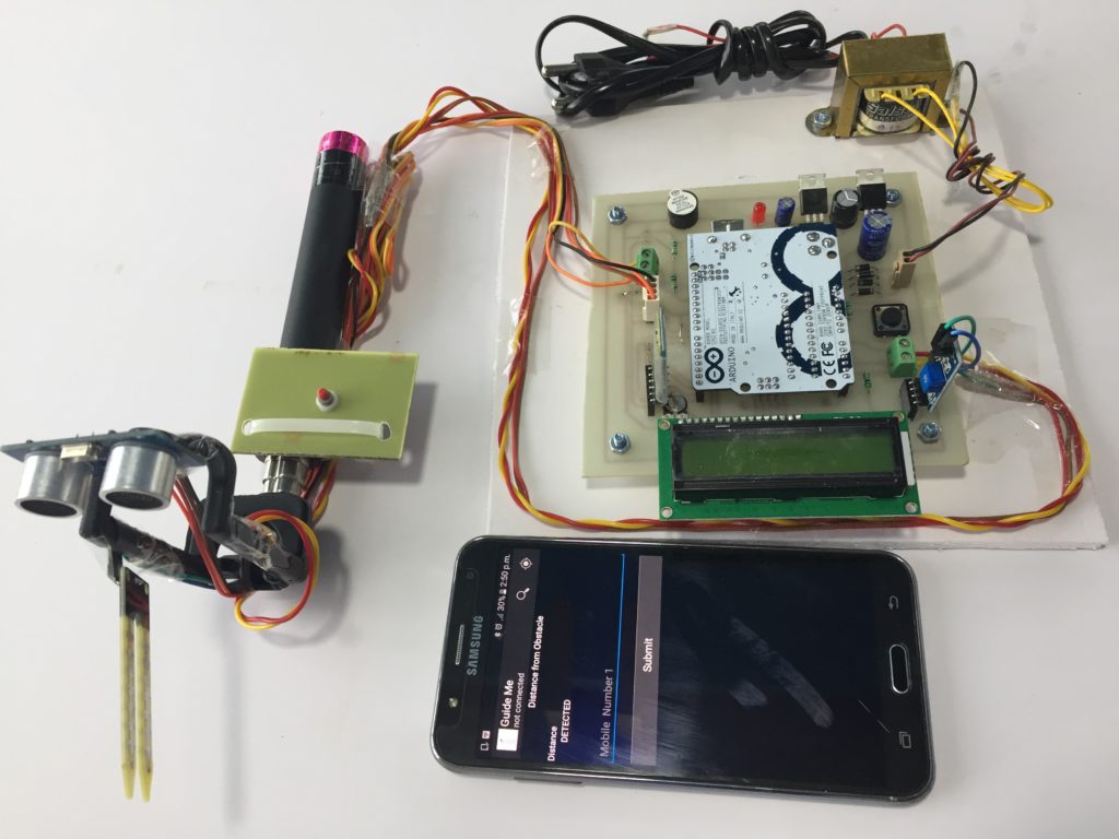 ADVANCED INFORMATIVE BLIND STICK - Electrosal