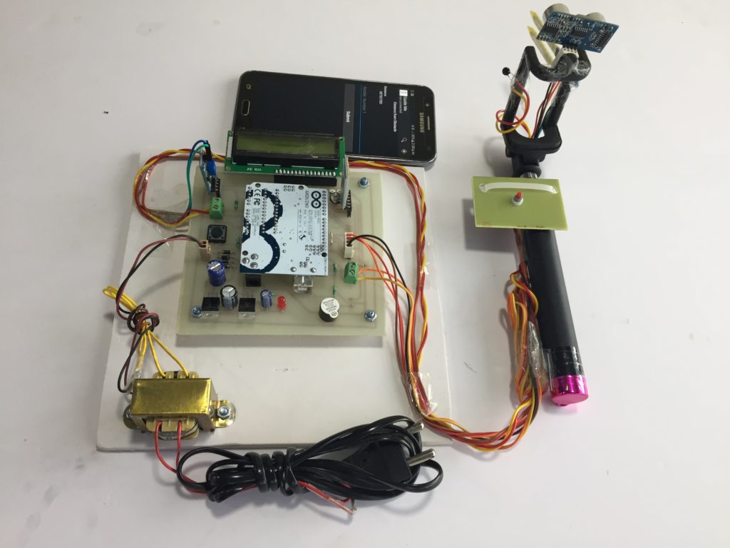 ADVANCED INFORMATIVE BLIND STICK - Electrosal