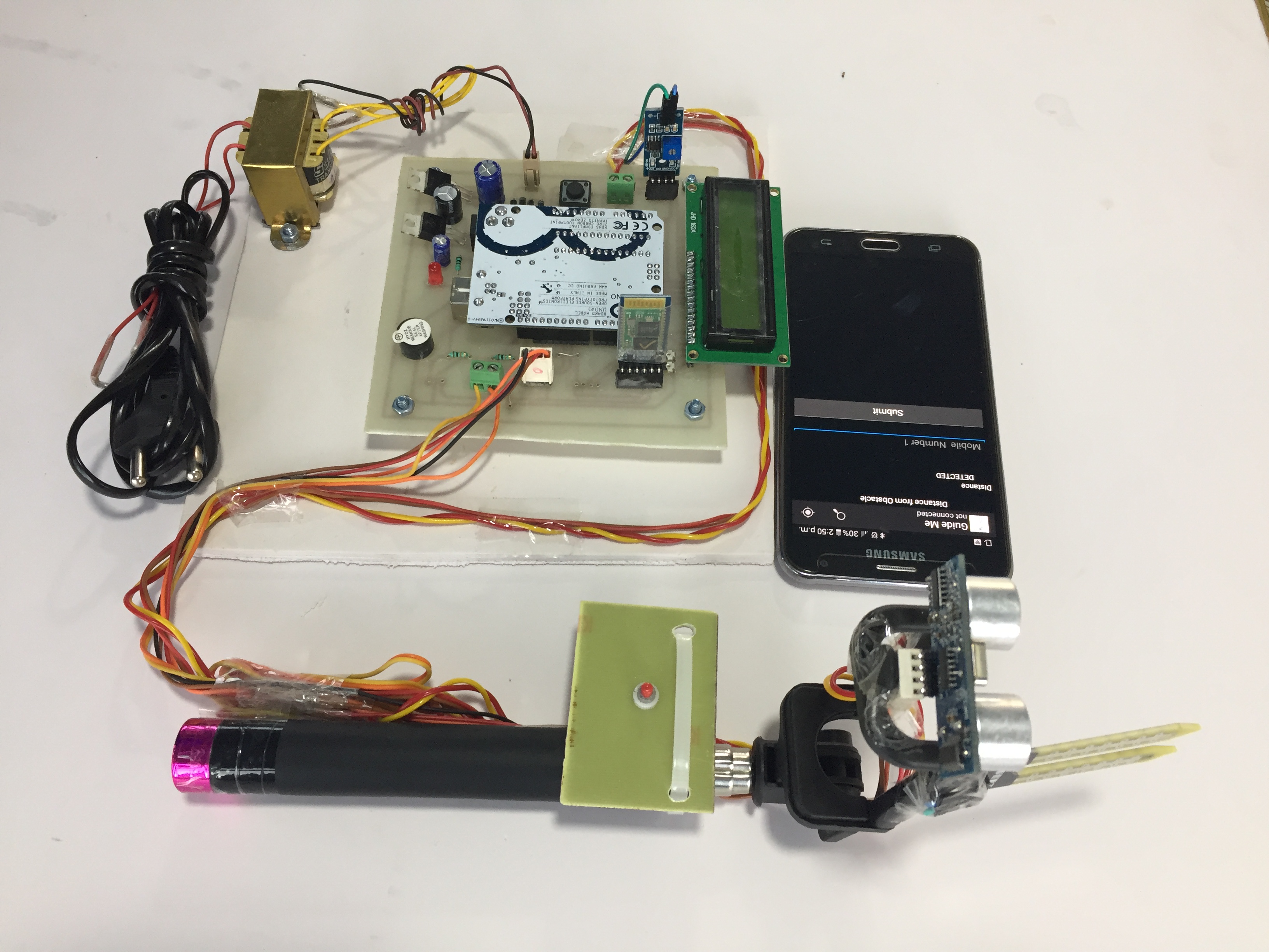 ADVANCED INFORMATIVE BLIND STICK - Electrosal