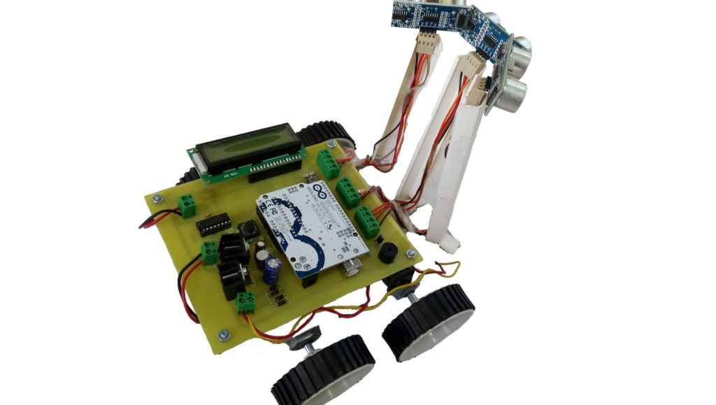 MAN FOLLOWING ROBOT - Electrosal