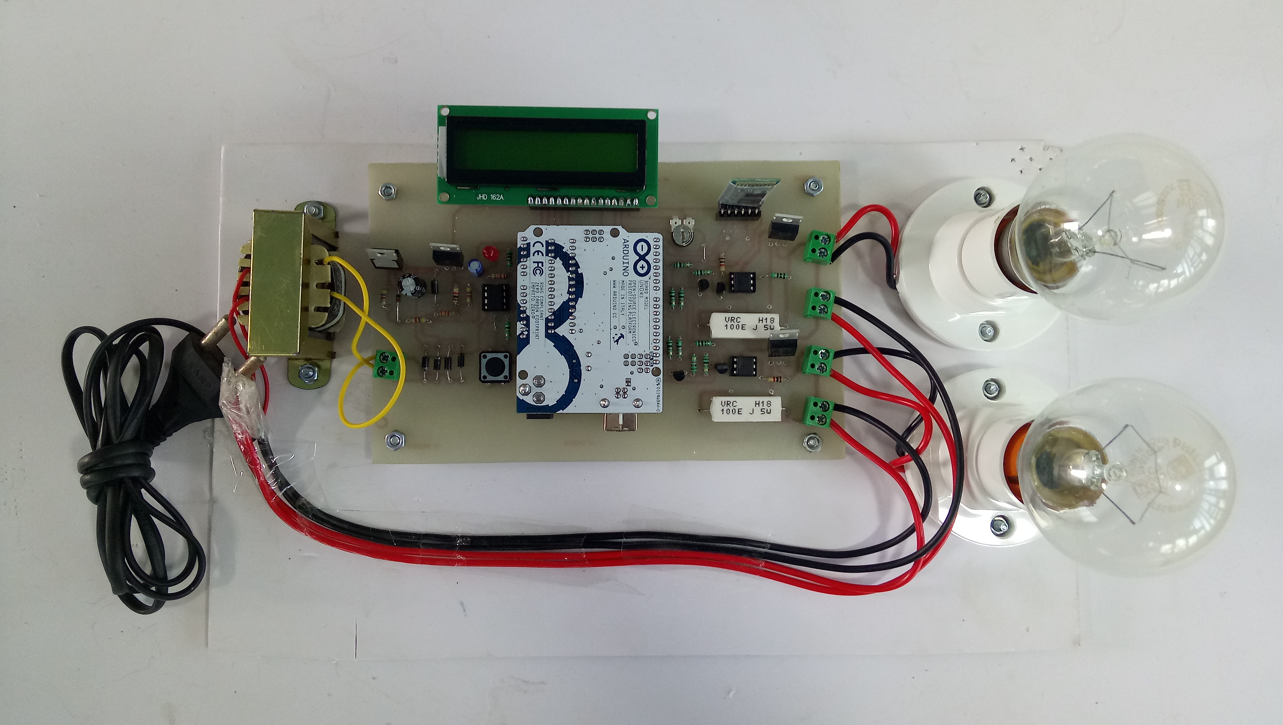 AC DIMMER OF TWO LOADS USING SINGLE CONTROLLER - Electrosal