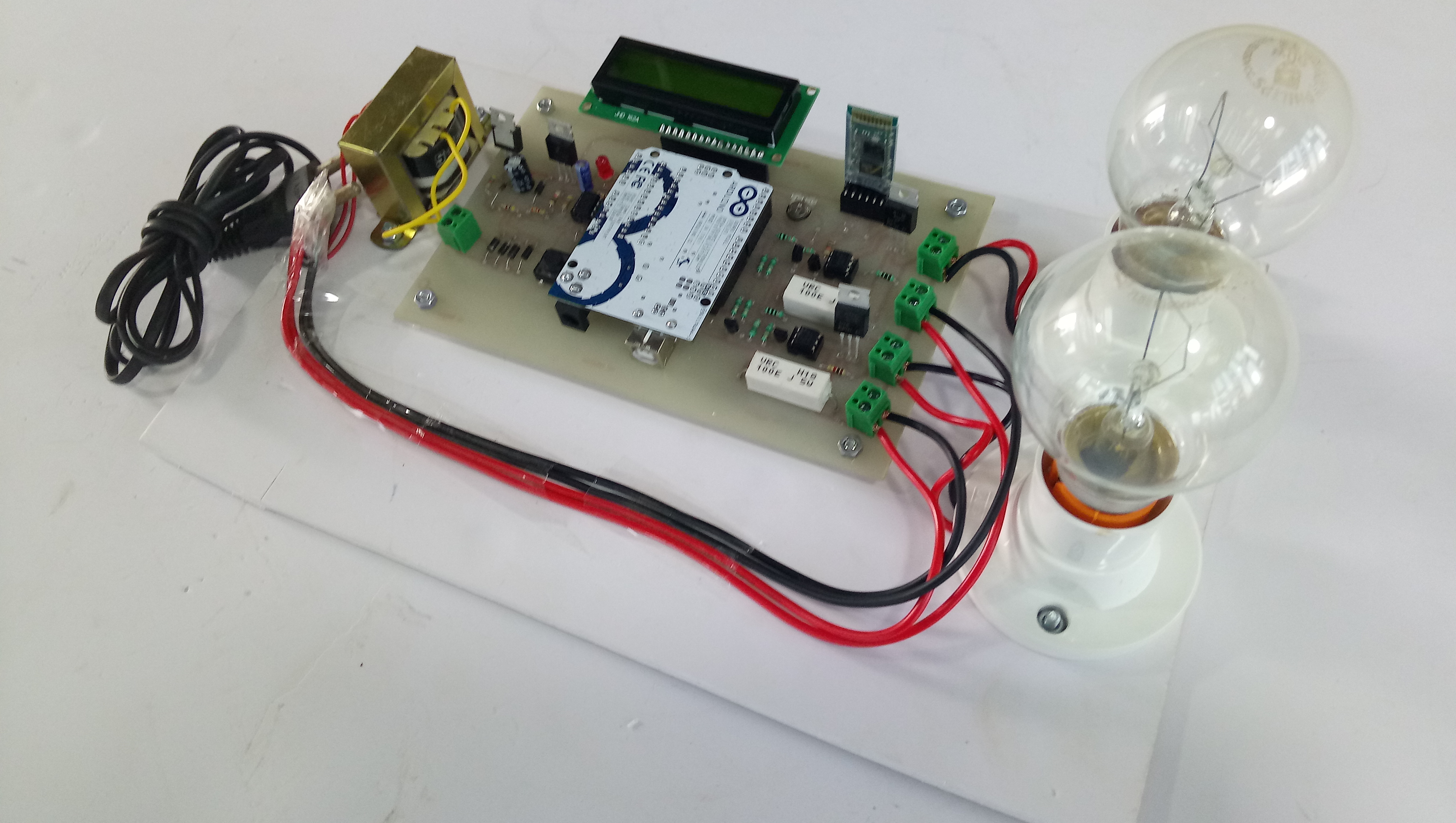 AC DIMMER OF TWO LOADS USING SINGLE CONTROLLER - Electrosal