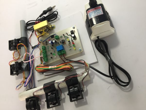 Water level motor controller using Timer 555 IC - Electrosal