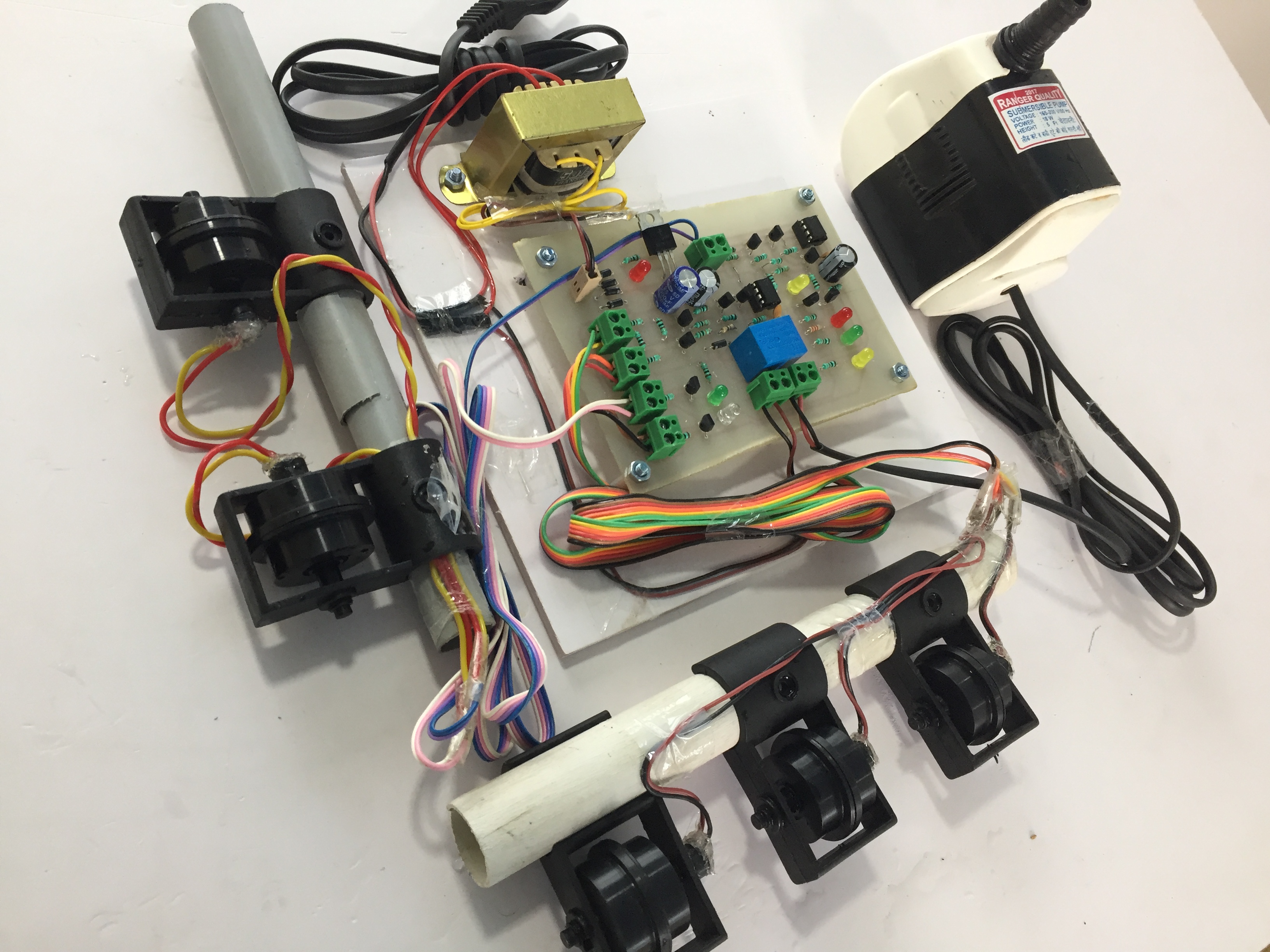 Automatic Water Level Controller Circuit Diagram Using 555 T