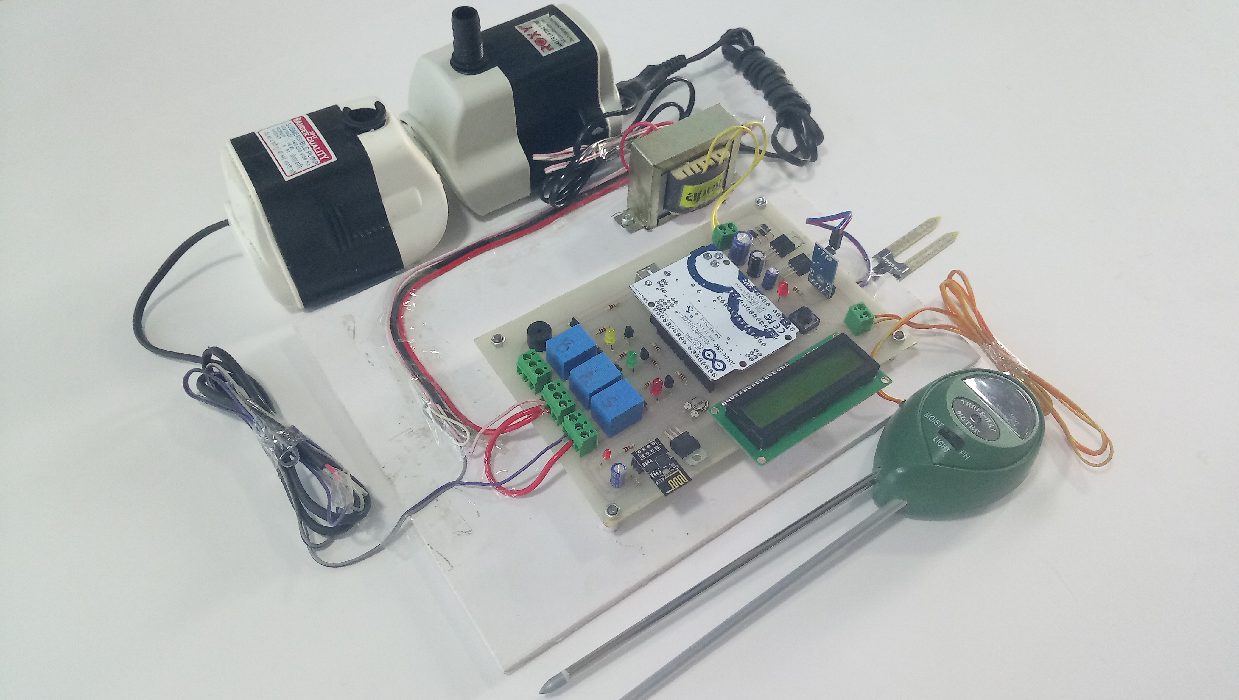 SOIL pH CONTROLLED IRRIGATION SYSTEM - Electrosal