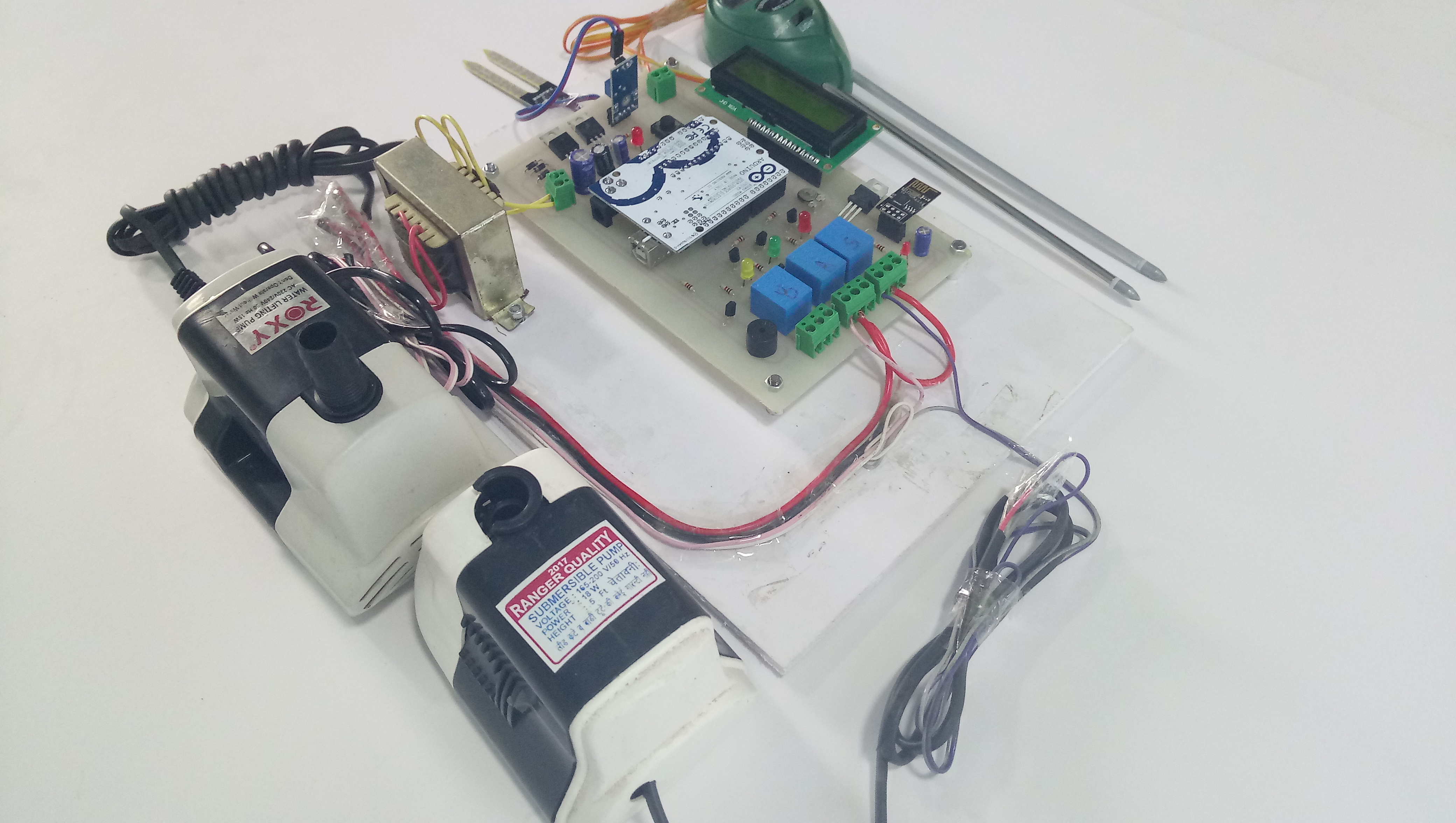 SOIL pH CONTROLLED IRRIGATION SYSTEM - Electrosal