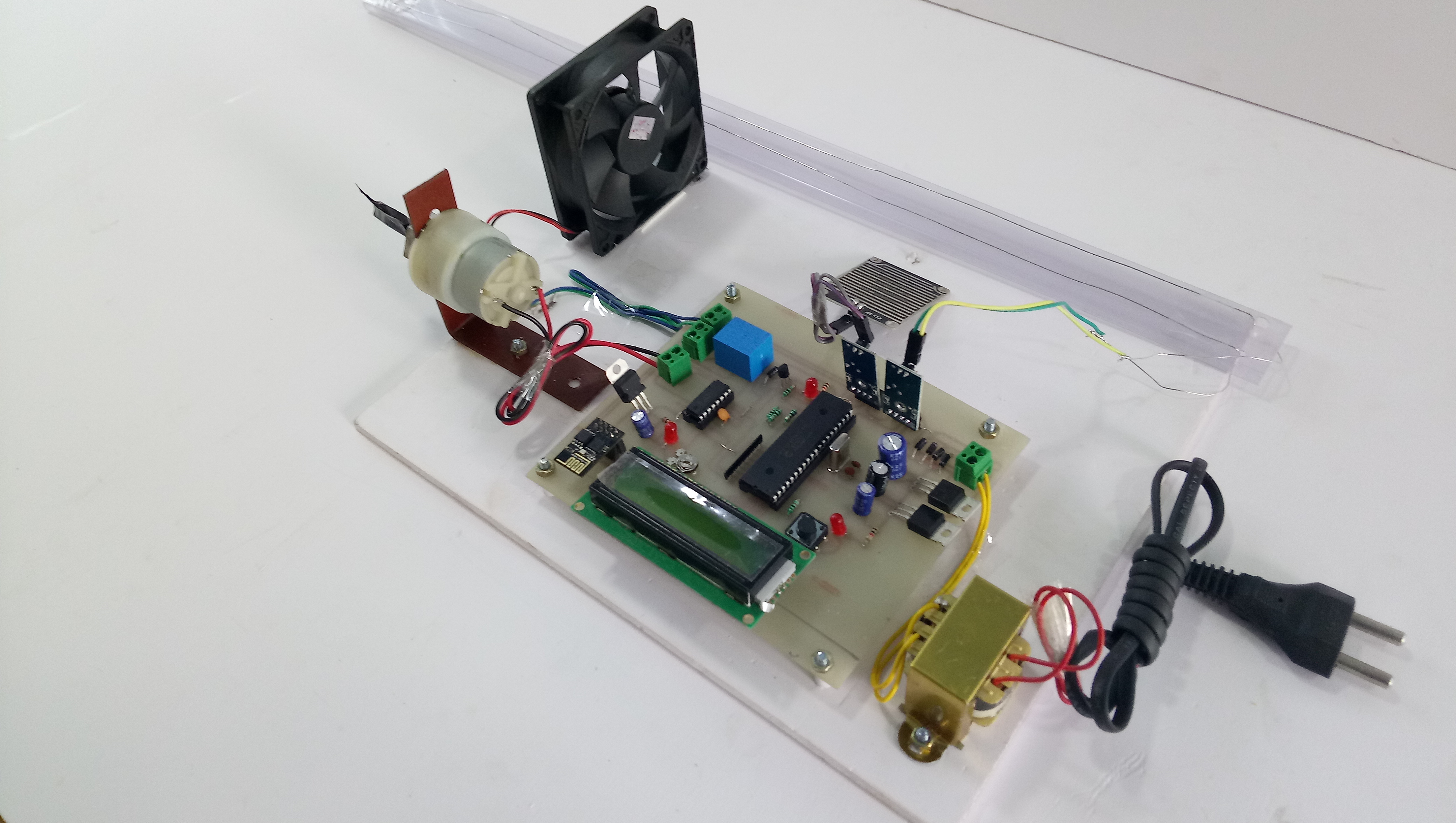 AUTOMATIC CLOTH DRYING SYSTEM USING PIC CONTROLLER OVER IOT - Electrosal
