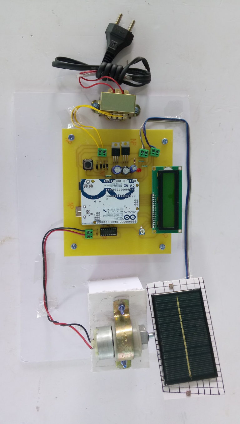 SUN TRACKING SOLAR PANEL TO TRACK THE MAXIMUM RAYS USING LDR'S - Electrosal