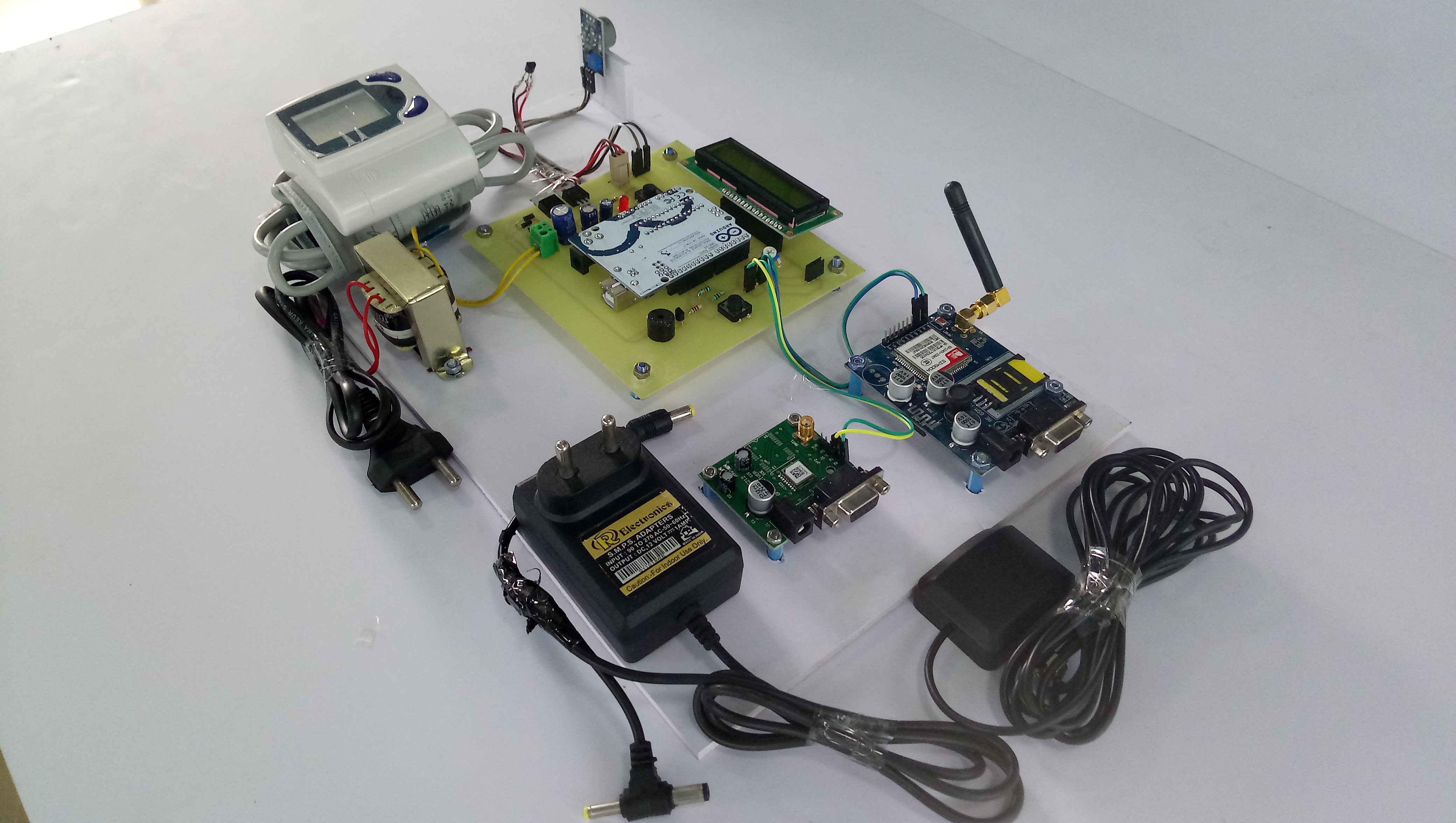 GSM & GPS BASED SOLDIER TRACKING & HEALTH MONITORING SYSTEM - Electrosal