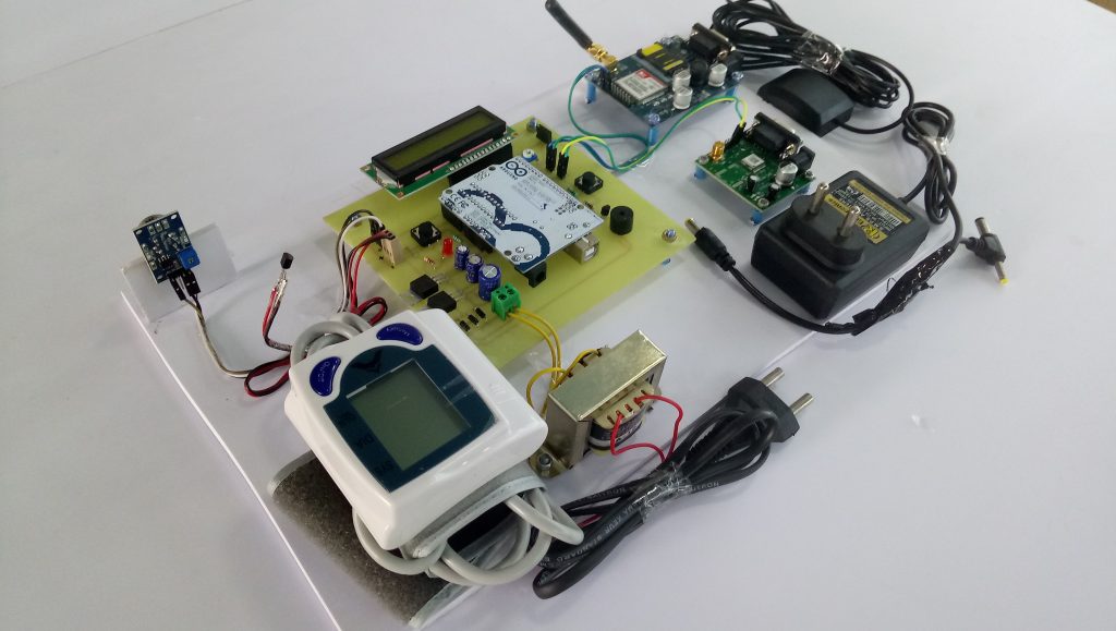 GSM & GPS BASED SOLDIER TRACKING & HEALTH MONITORING SYSTEM - Electrosal