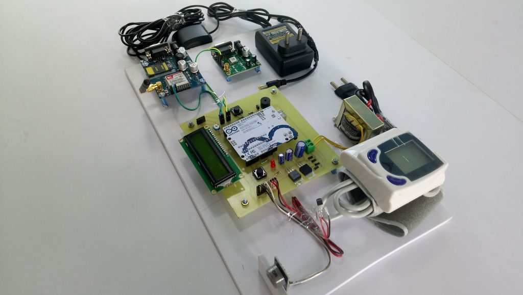 GSM & GPS BASED SOLDIER TRACKING & HEALTH MONITORING SYSTEM - Electrosal