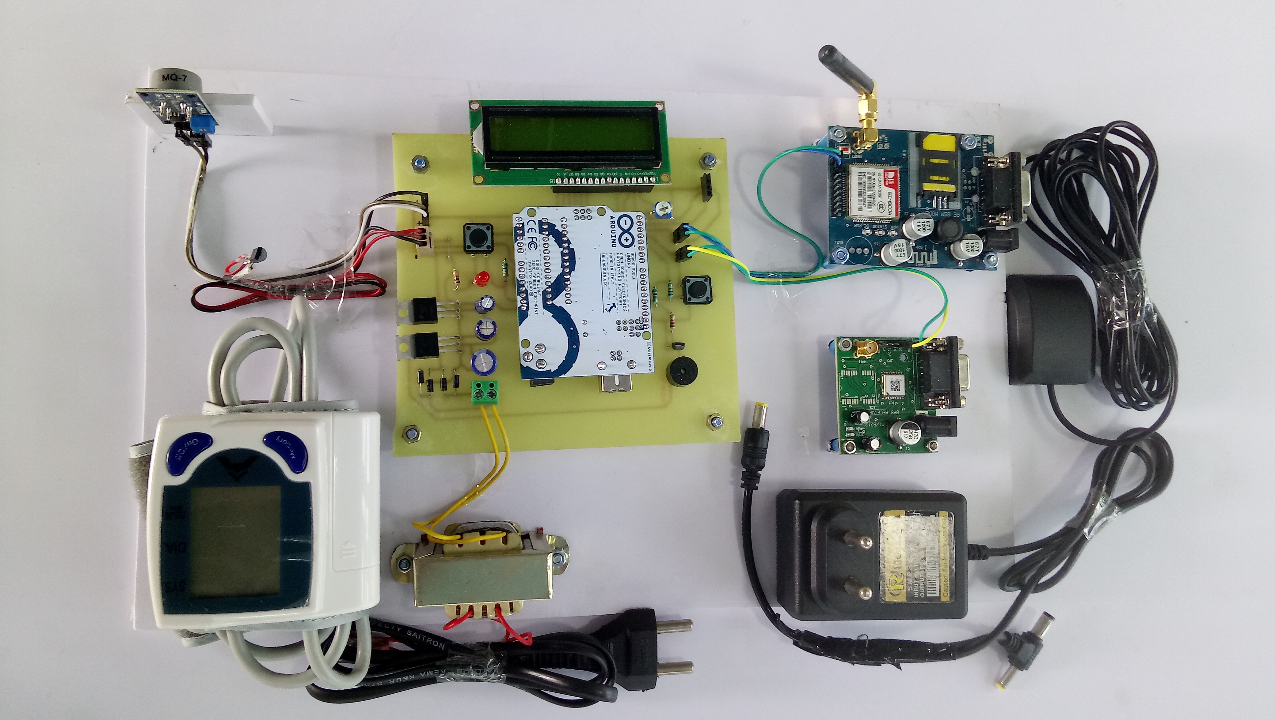 GSM & GPS BASED SOLDIER TRACKING & HEALTH MONITORING SYSTEM - Electrosal GSM & GPS BASED SOLDIER TRACKING & HEALTH MONITORING SYSTEM - Electrosal