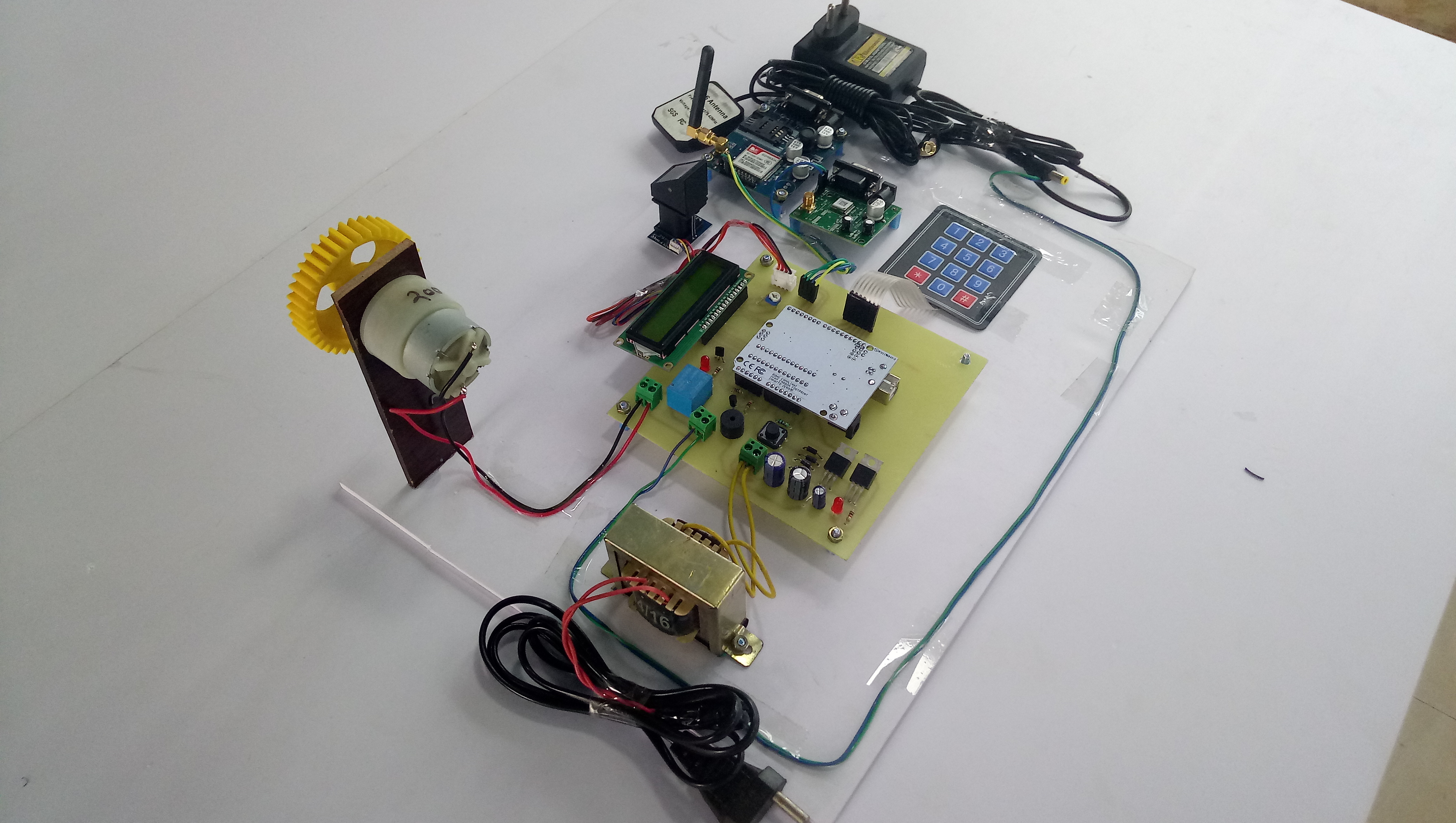 VEHICLE SECURITY WITH GPS, GSM & FINGERPRINT SENSOR - Electrosal