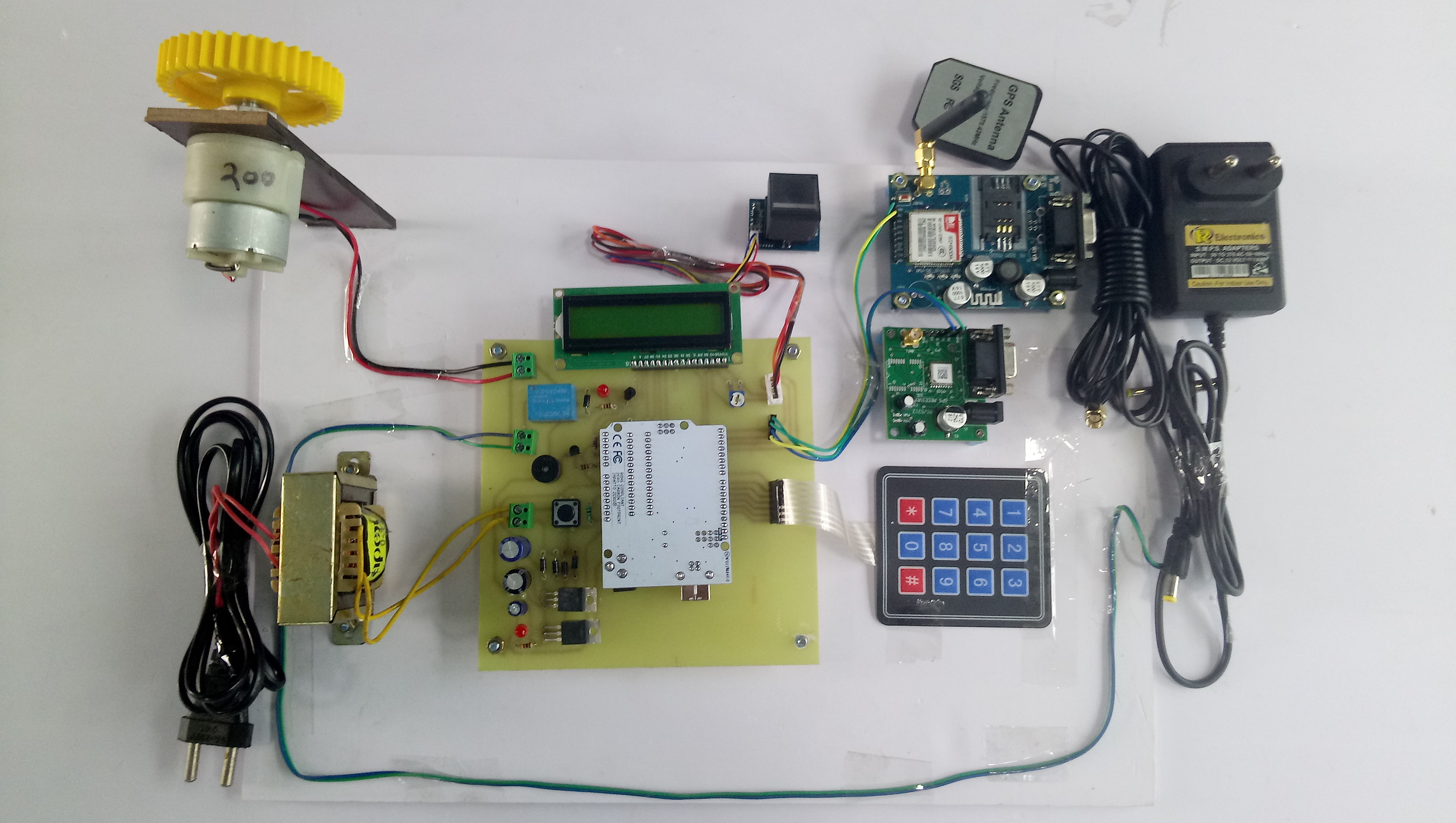 VEHICLE SECURITY WITH GPS, GSM & FINGERPRINT SENSOR - Electrosal