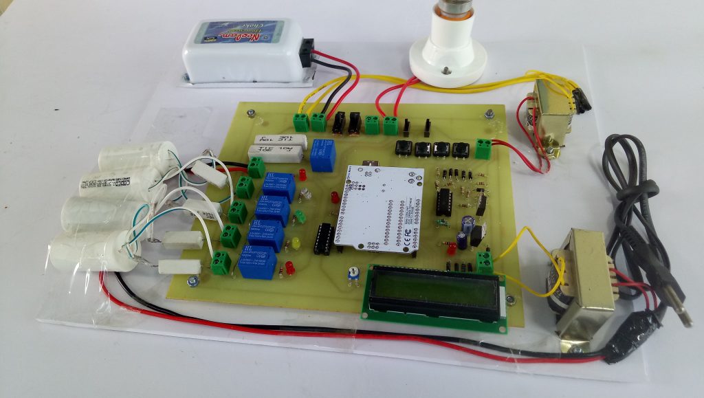 Automatic Power Factor Correction Using Arduino Electrosal 