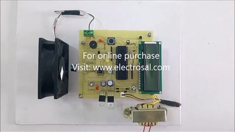 TACHOMETER USING 8051 MICROCONTROLLER - Electrosal