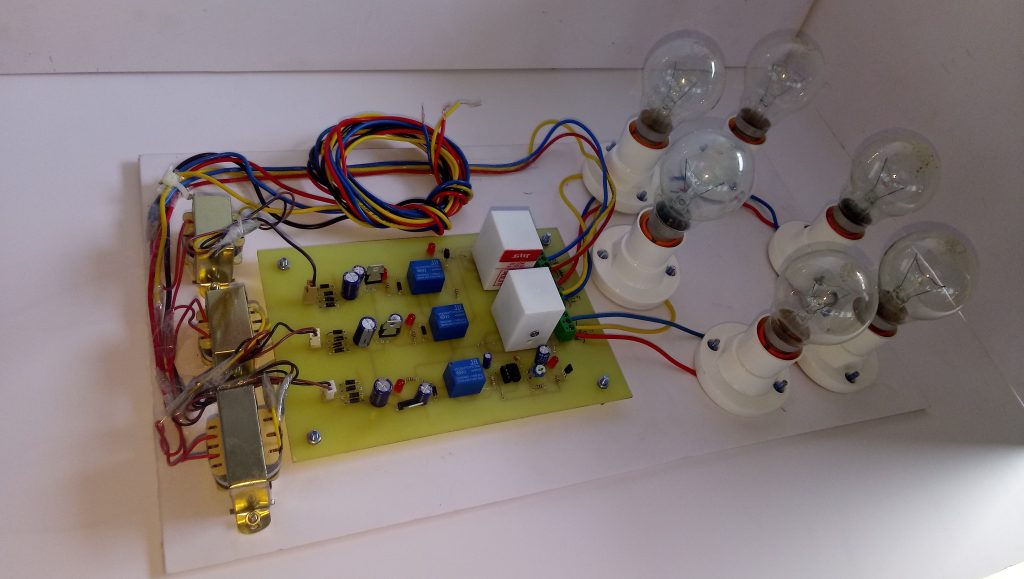 Automatic Star Delta Starter using Relays and Adjustable Electronic ...