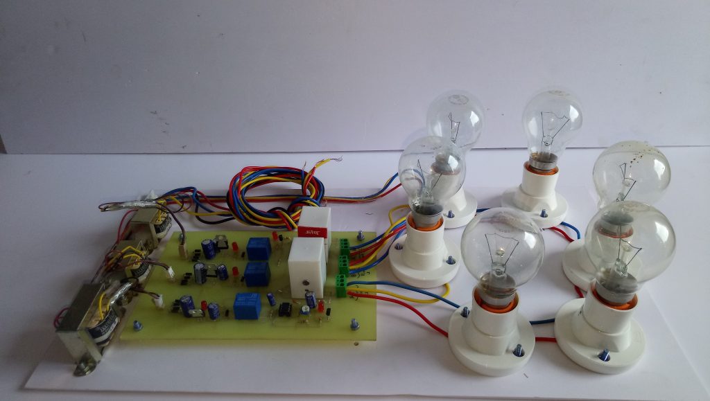 Automatic Star Delta Starter using Relays and Adjustable Electronic ...