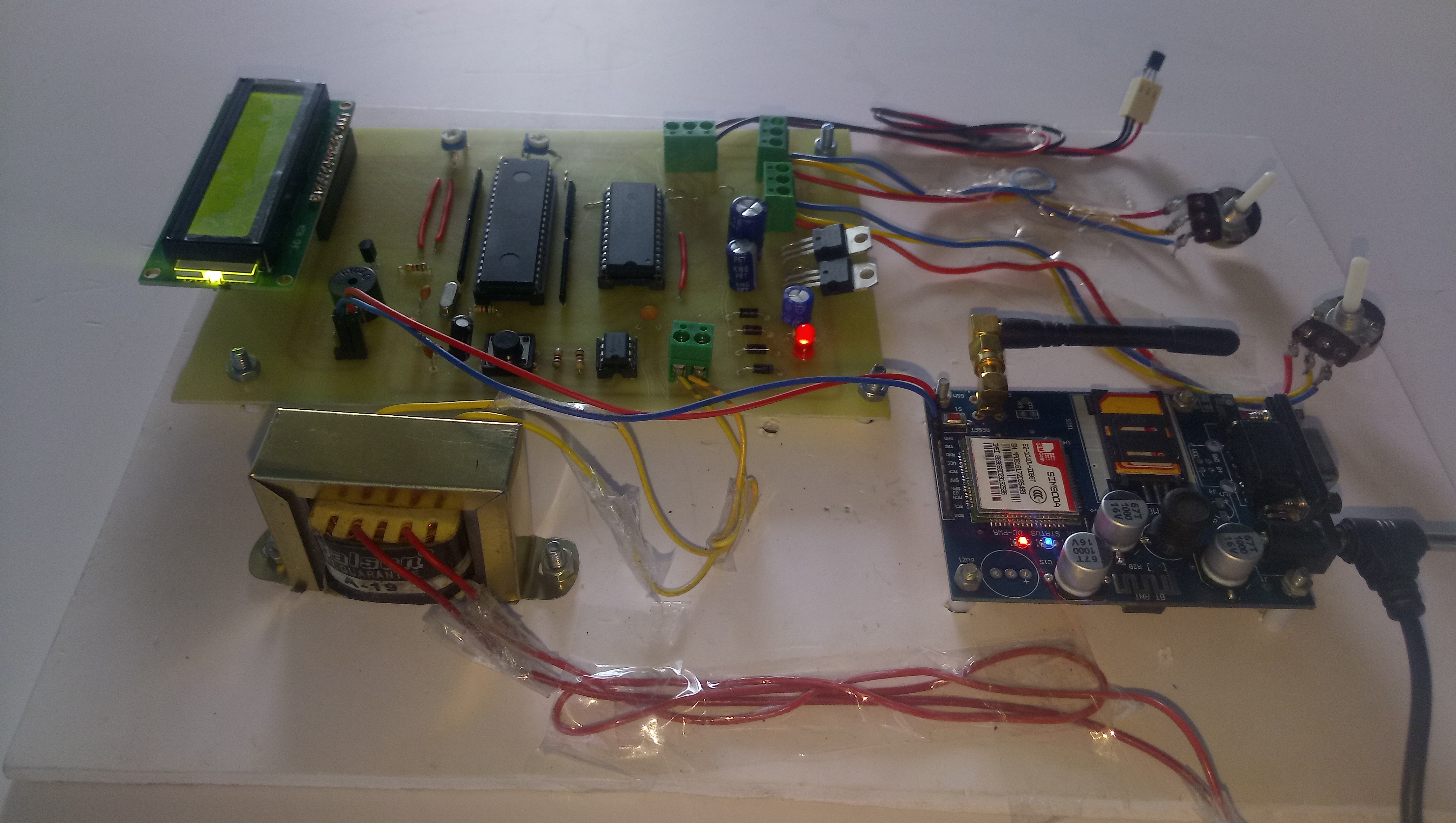 Transformer Health Monitoring Using GSM - Electrosal