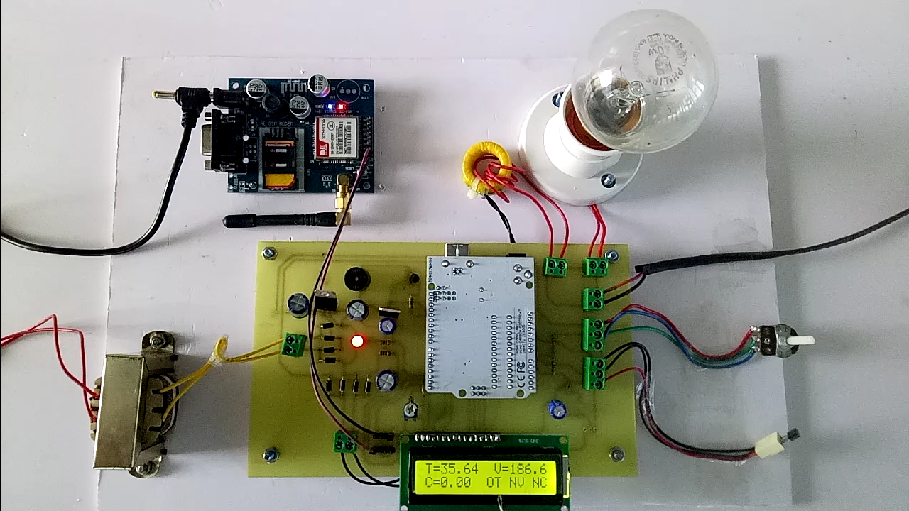 Transformer Health Monitoring Using Arduino and GSM - Electrosal