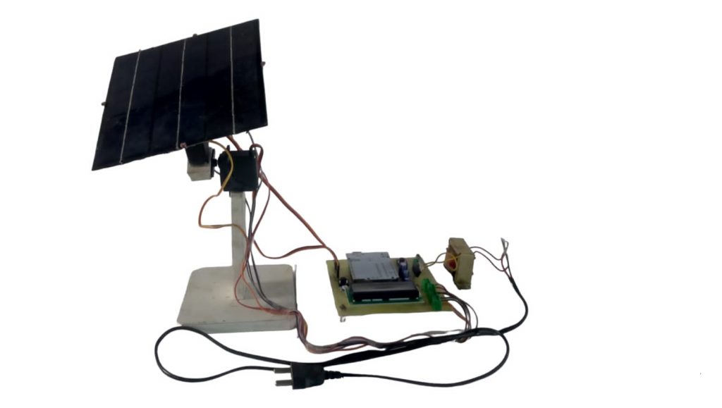 SUN TRACING SOLAR PANEL IN TWO AXIS USING ARDUINO AND SERVO MOTORS ...