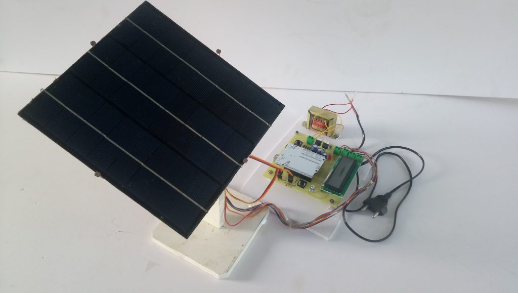 SUN TRACING SOLAR PANEL IN TWO AXIS USING ARDUINO AND SERVO MOTORS ...