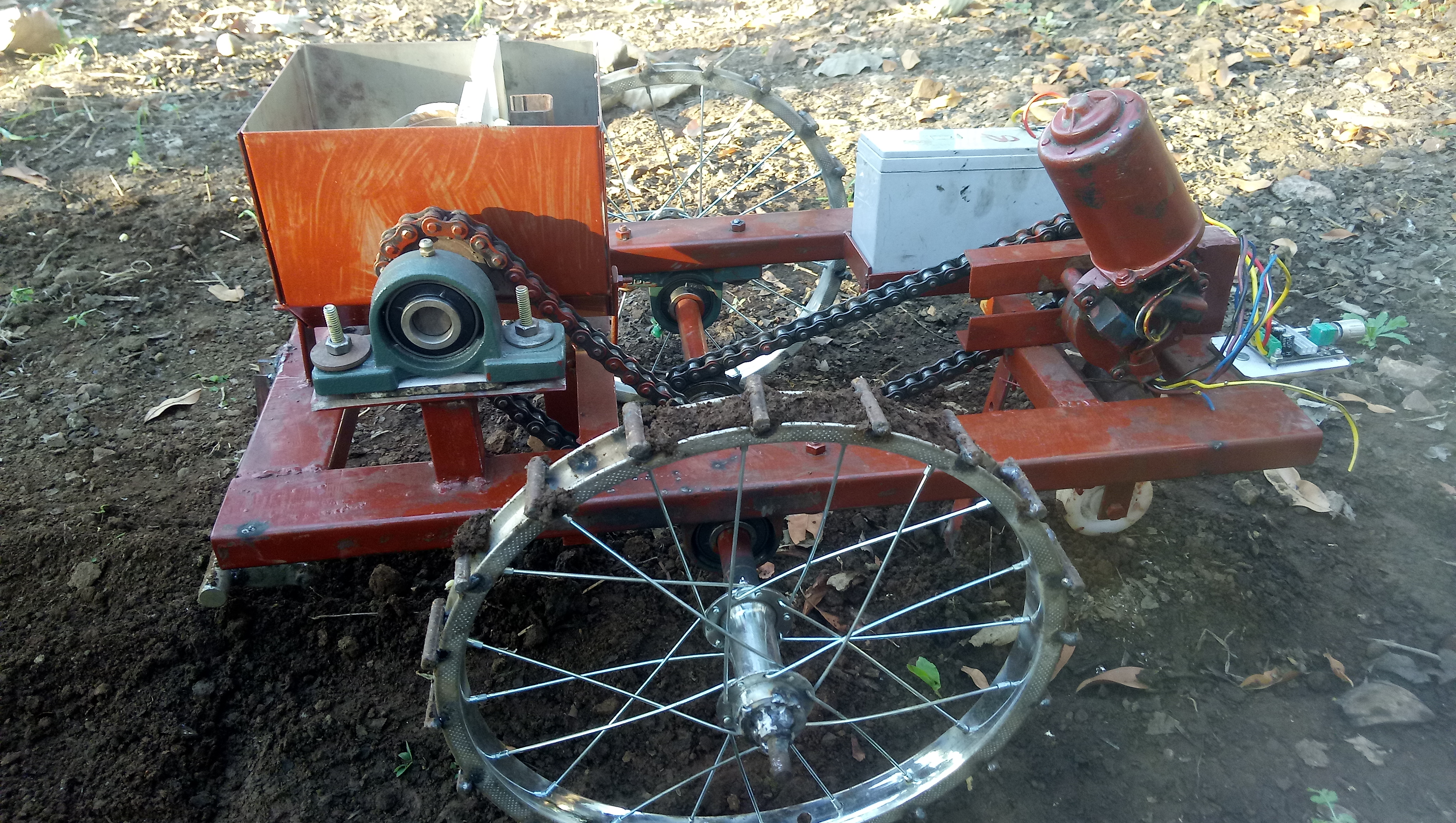 Automated Seed Sowing Mechanism - Electrosal