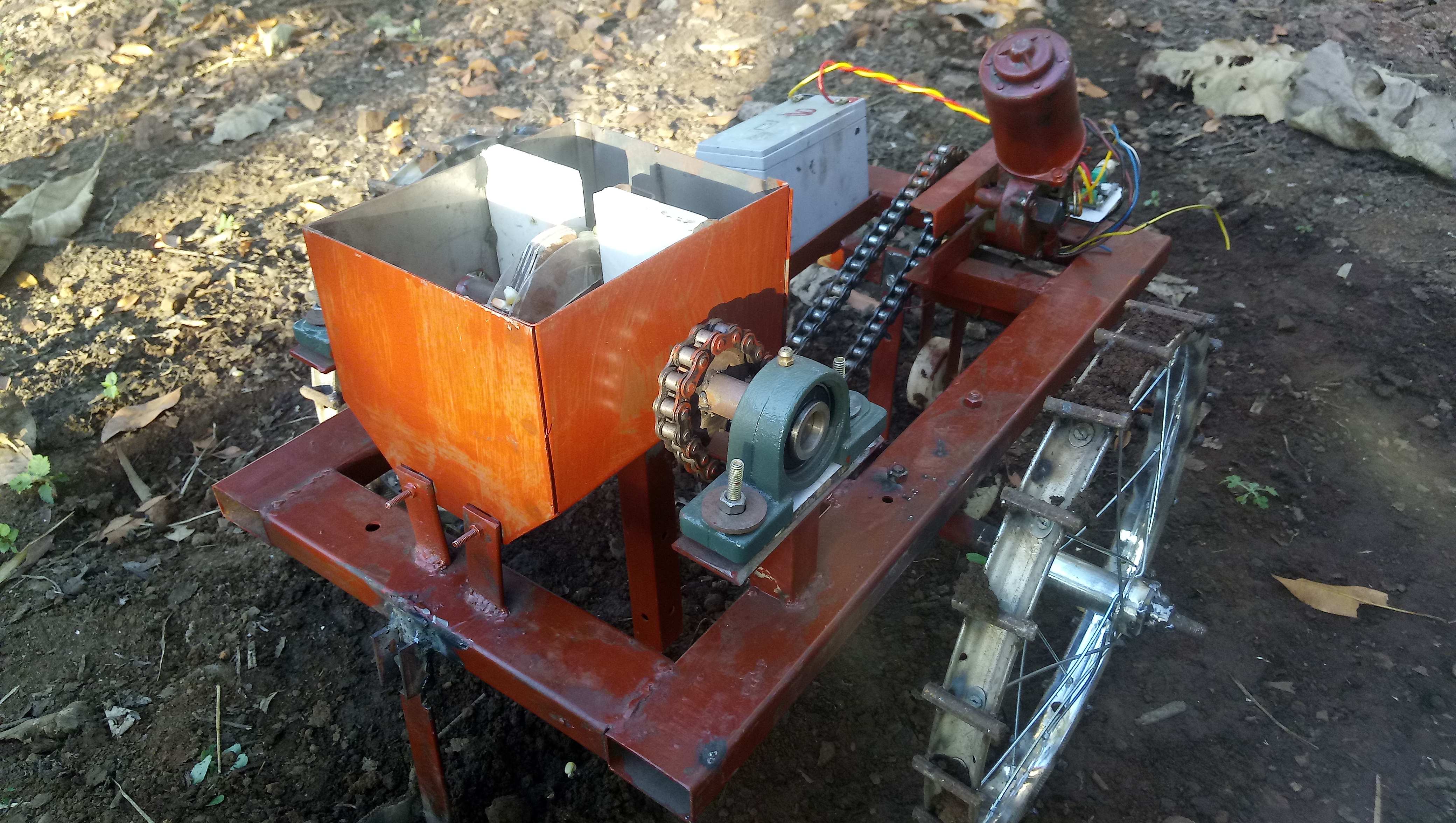 Automated Seed Sowing Mechanism - Electrosal