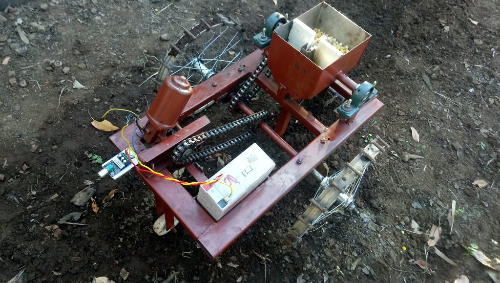 Automated Seed Sowing Mechanism - Electrosal