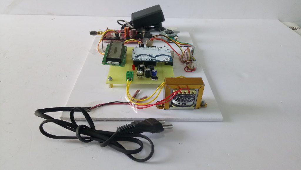 Stepper Motor Speed Control Using GSM & Arduino - Electrosal