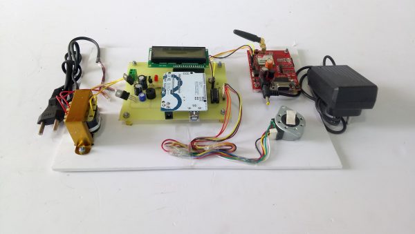 Stepper Motor Speed Control Using GSM & Arduino - Electrosal