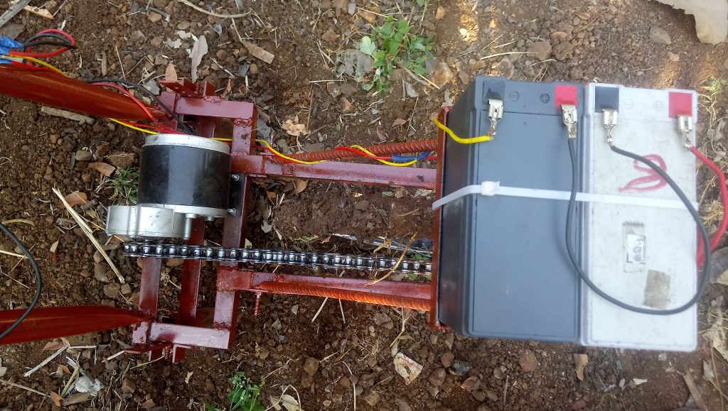 Battery Operated Tiller Machine - Electrosal