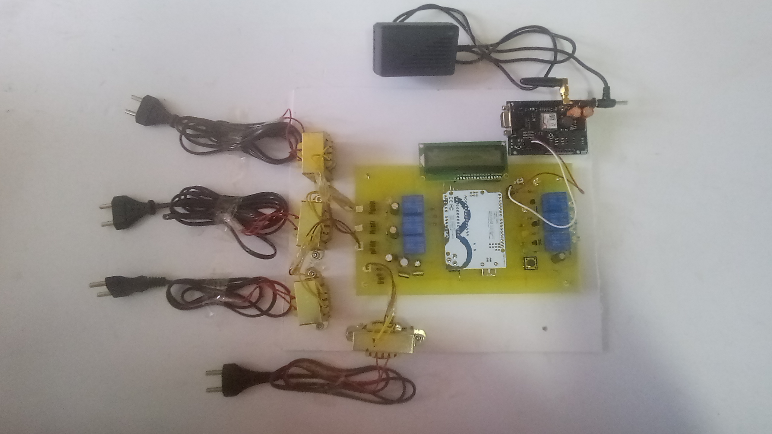 PHASE SELECTION USING ARDUINO AND GSM - Electrosal