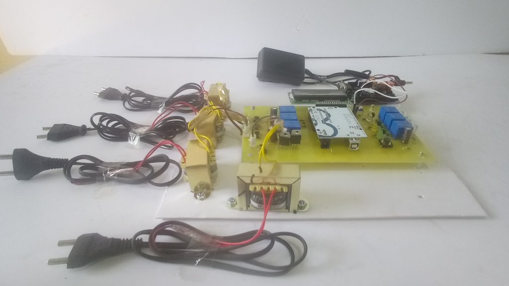 PHASE SELECTION USING ARDUINO AND GSM - Electrosal