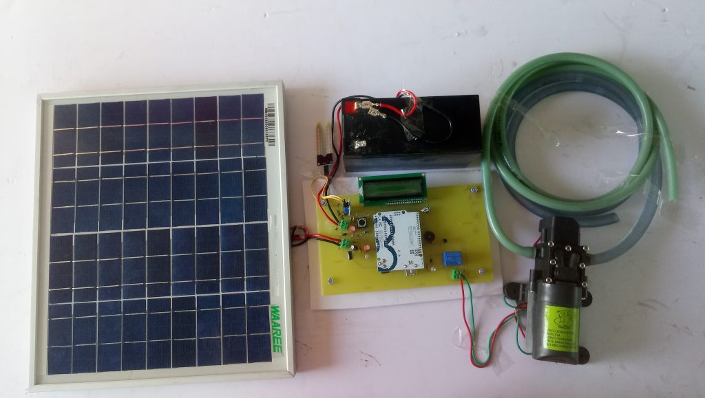 AUTOMATIC IRRIGATION SYSTEM BASED ON SOLAR ENERGY - Electrosal