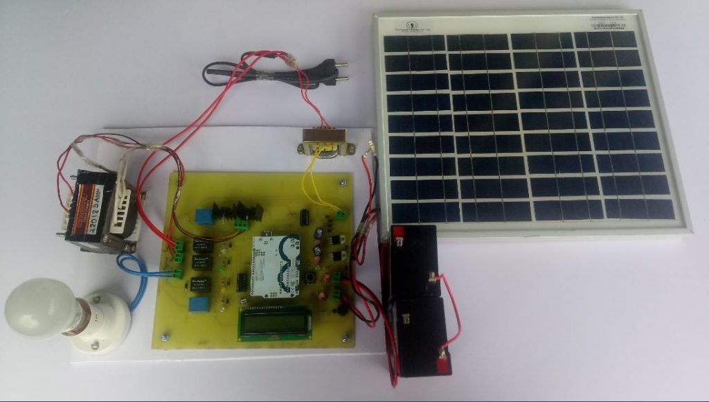 HYBRID INVERTER USING ARDUINO - Electrosal