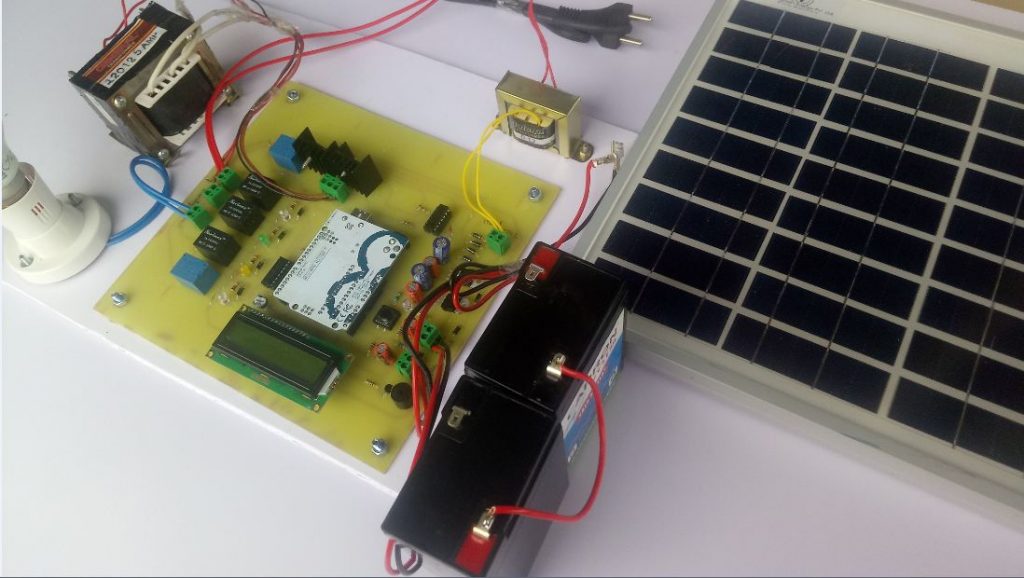 HYBRID INVERTER USING ARDUINO - Electrosal