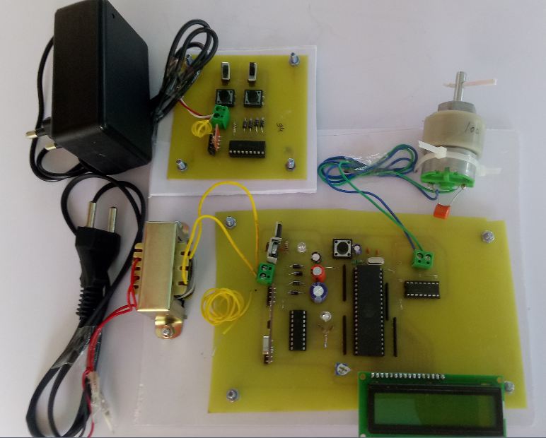 RF REMOTE CONTROLLED FOUR QUADRANT DC MOTOR - Electrosal