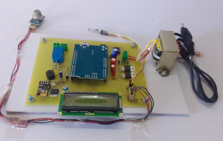 INDUSTRIAL AUTOMATION USING LDR & SMOKE SENSOR OVER IOT - Electrosal