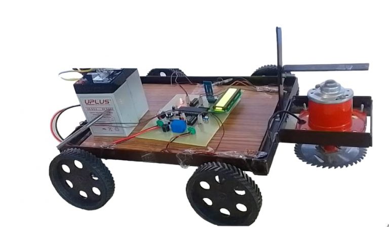 SOLAR GRASS CUTTER USING MICRO-CONTROLLER - Electrosal