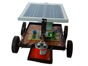 SOLAR GRASS CUTTER WITH OBSTACLE AVOIDANCE - Electrosal