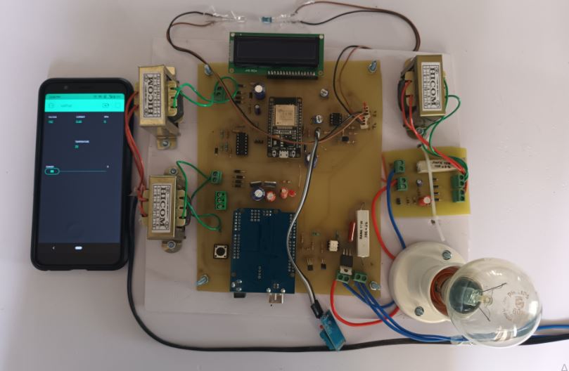 Induction Motor Speed Control And Data Monitoring Over Iot Electrosal