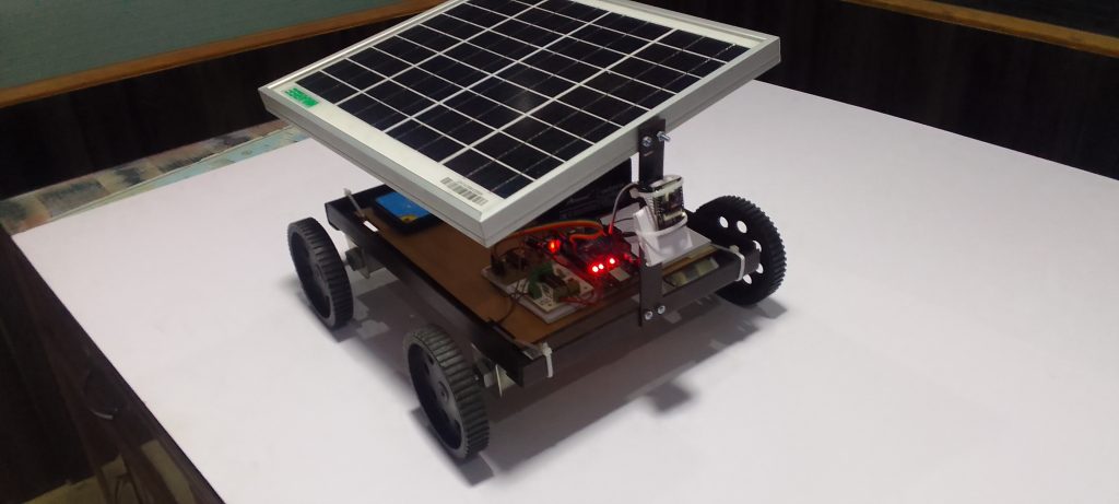 Camera Surveillance Robot Using DTMF Technology - Electrosal