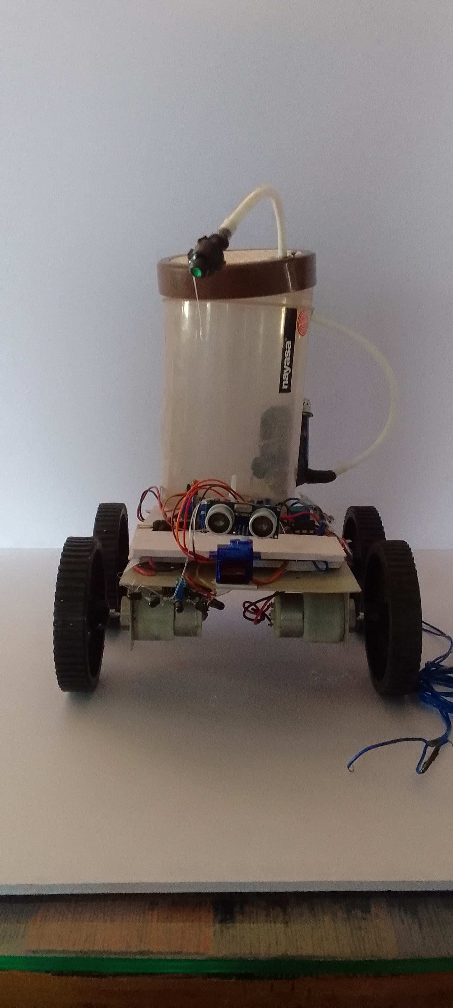 Autonomous Fire Fighting Robot Using Arduino - Electrosal Autonomous Fire Fighting Robot Using Arduino - Electrosal
