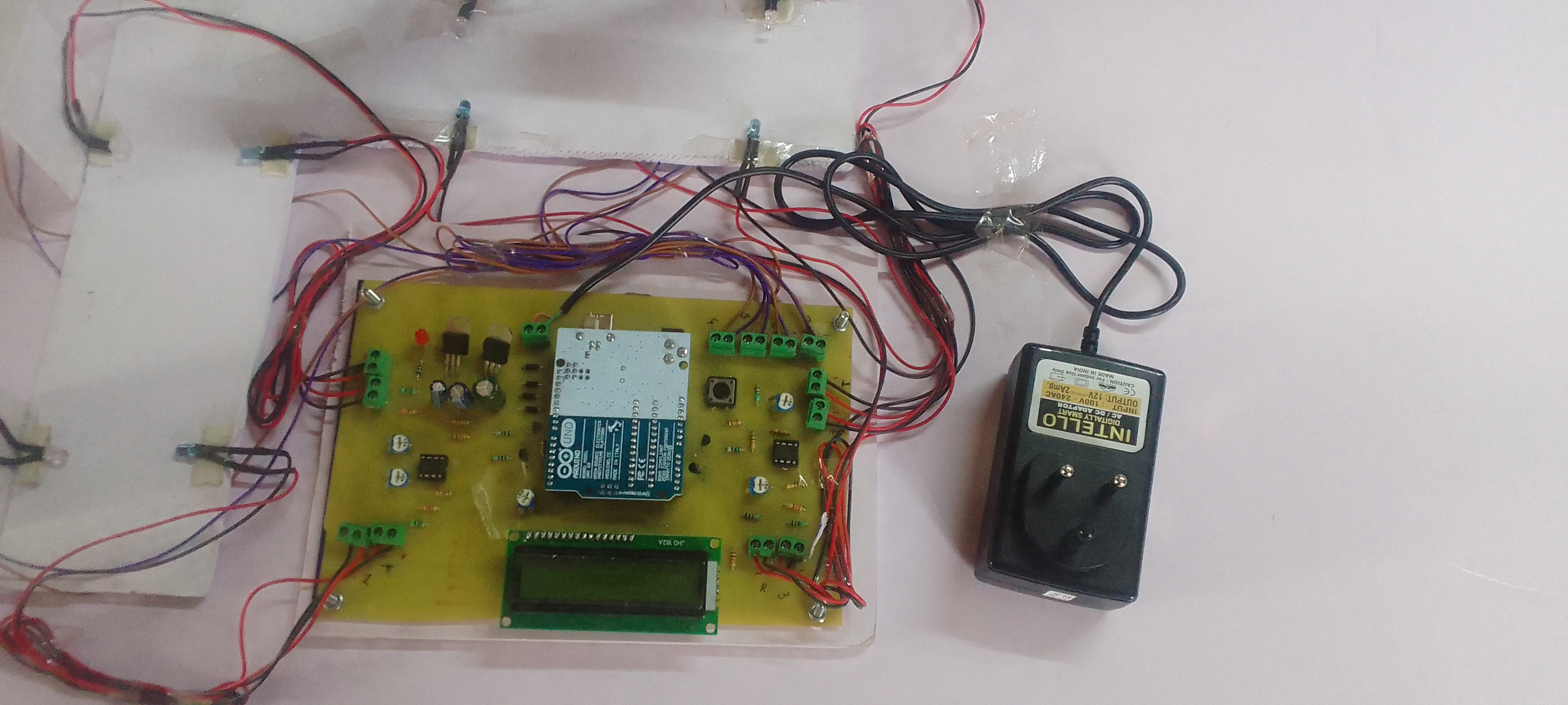 Automatic Street Light Intensity Control Based On The Ir Sensor Using