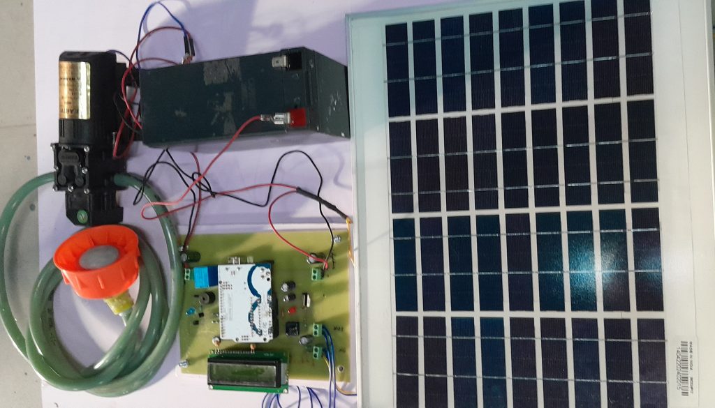 Automatic Solar Pannel Cleaning By Sensing Solar Voltage And Light ...